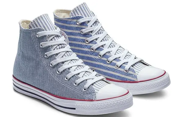 CONVERSE Chuck Taylor All Star High Top Sneakers With Pinstripe Detailing