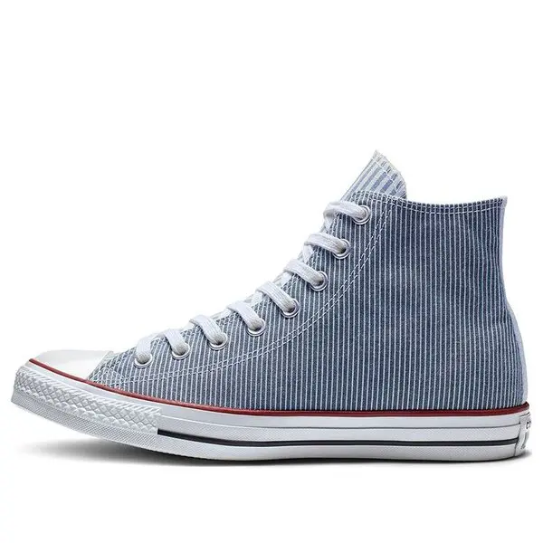 CONVERSE Chuck Taylor All Star High Top Sneakers With Pinstripe Detailing - Black