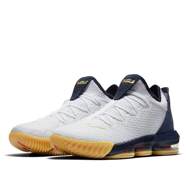 Nike Lebron 16 Low 'usa' Sneakers - White