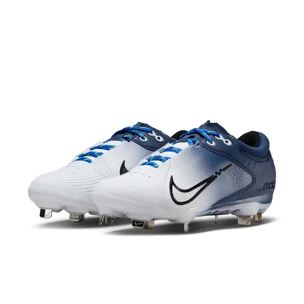 Nike Hyperdiamond 4 Elite Baseball Cleats - Midnight Navy/white/volt