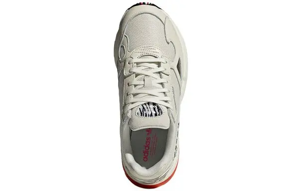 Adidas Falcon Leopard Print Sneakers - White