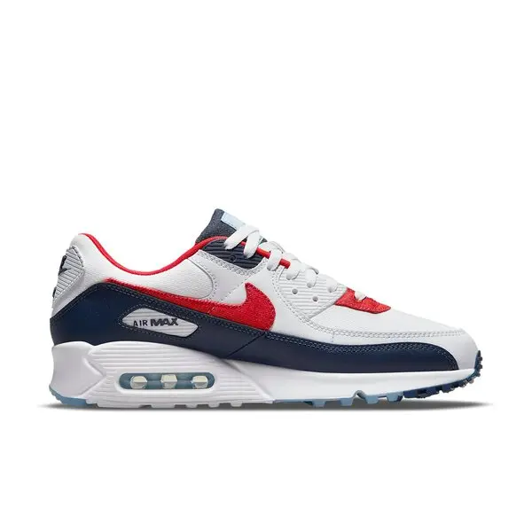 Nike Max 90 "usa Denim" Sneakers - White/blue/red