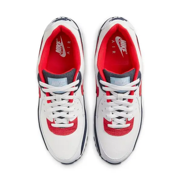 Nike Max 90 "usa Denim" Sneakers - White/blue/red