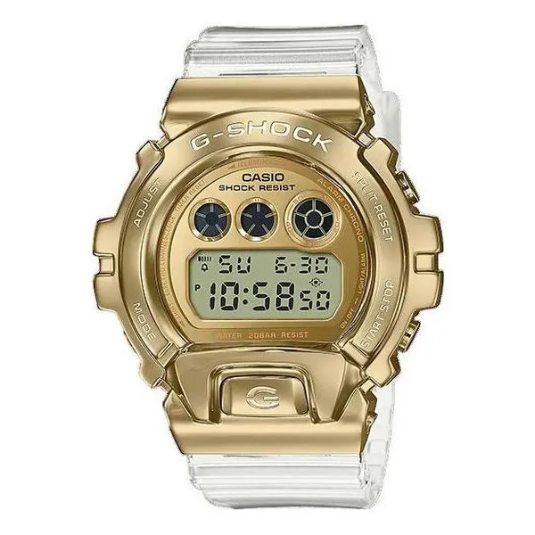 Casio G-shock Digital Watch - White Gold