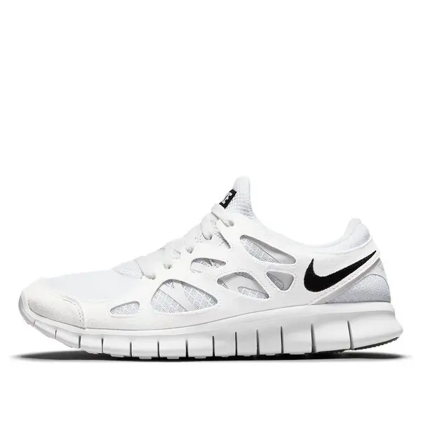 Nike Free Run 2 Athletic Sneakers - White/black