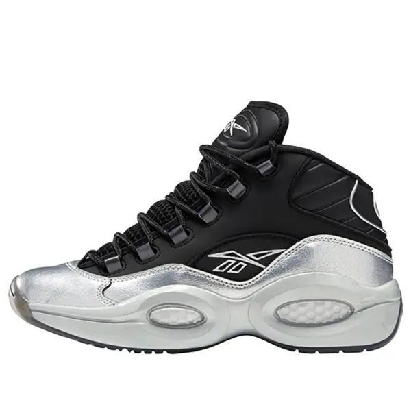 REEBOK Question Mid "i3 Motorsports" High Top Sneakers - Black