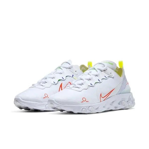 Nike React Element 55 Schematic Sneakers - Red/white