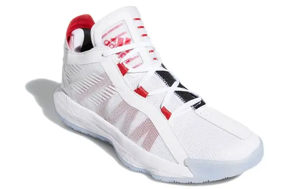 Adidas Dame 6 "scarlet - White/black/red