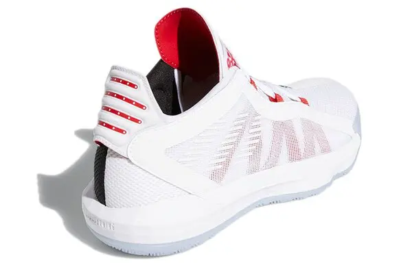 Adidas Dame 6 "scarlet - White/black/red