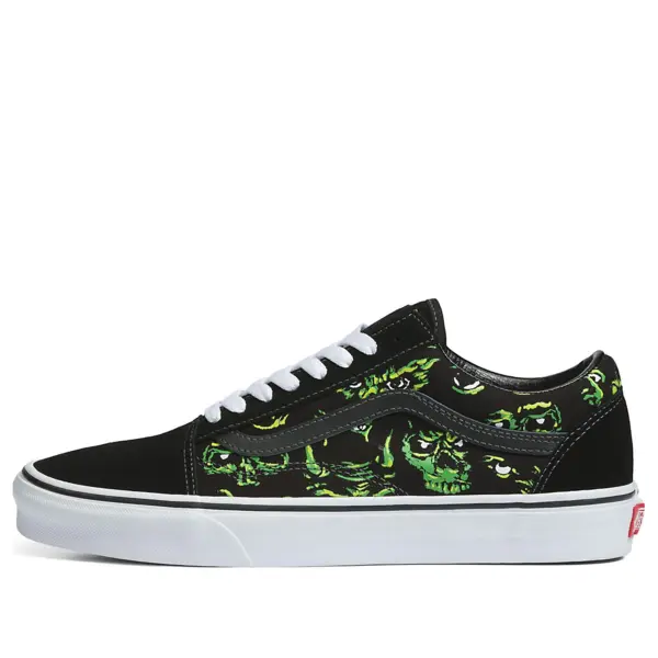 VANS Old Skool Vintage Pop Sneakers - Black/green