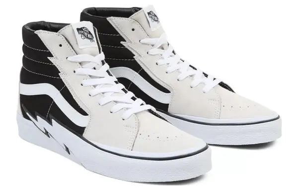 VANS Sk8-hi Bolt High Top Sneakers - Black/white