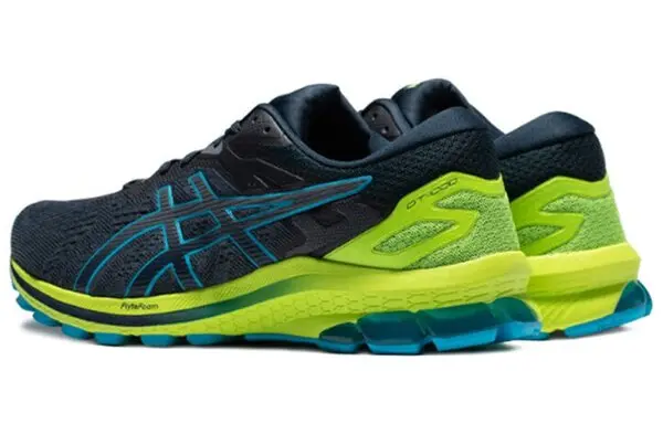 Asics Gt-1000 10 "french Blue" Low Top Athletic Sneakers - Blue/green