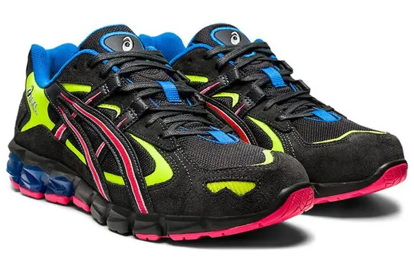 Asics Gel-kayano 5 Kzn Athletic Sneakers - Black/yellow