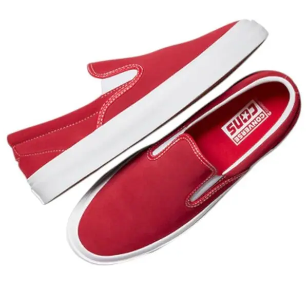 CONVERSE One Star Cc Pro Slip Cons Low Top Sneakers - Red/white/gum