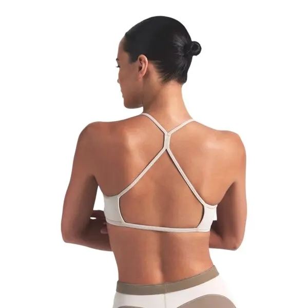 Nike X Skims Shine Micro-scoop Bra 'truffle Stone - Truffle/stone