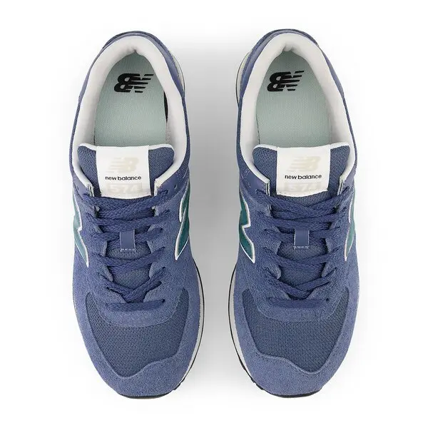 NEW BALANCE 574 Sneakers - Navy/green