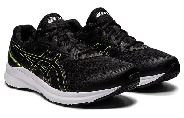 Asics Jolt 3 Athletic Sneakers - Black/green