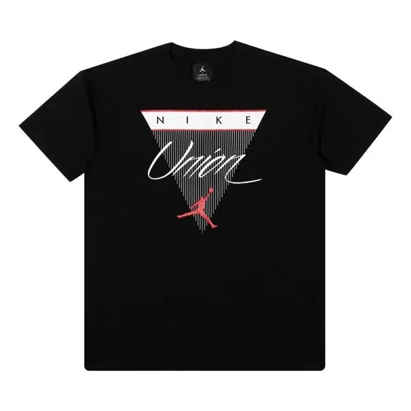 JORDAN X Union Nrg Vault Flight Triangle Tee - Black