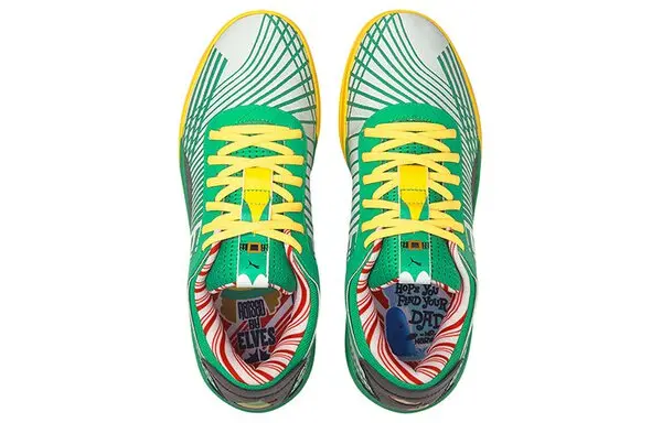 PUMA Elf X Clyde All-pro "buddy The Elf" Sneakers - Green/yellow/black