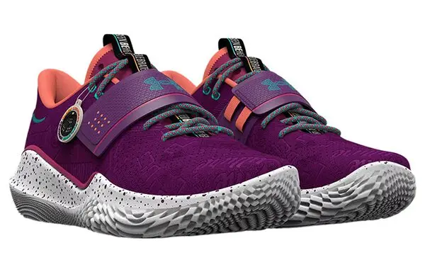 Under Armour Flow Futr X "black History Month" Athletic Shoes - Purple