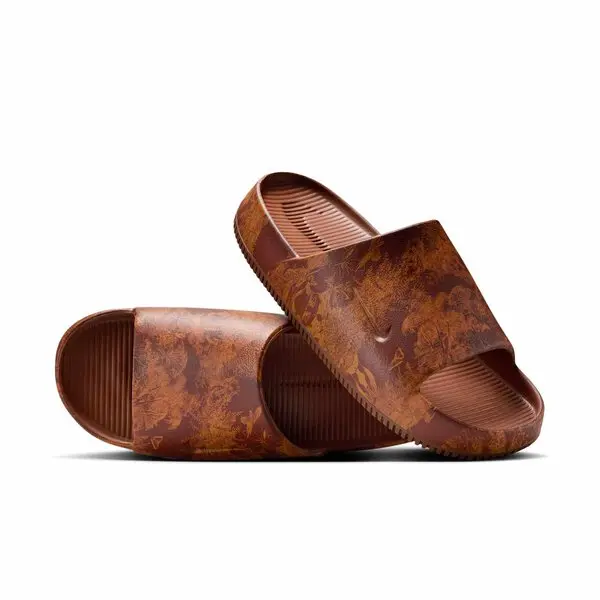 Nike Calm Slides - Cinnamon/monarch