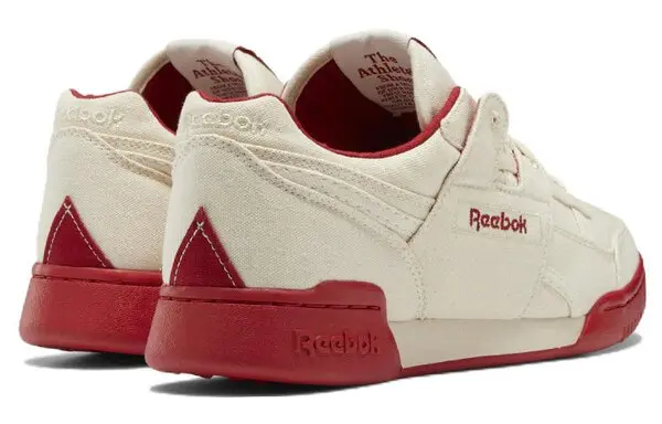REEBOK Workout Plus Sneakers - Chalk/chalk/flash Red