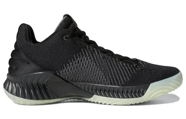 Adidas Pro Bounce 2018 Low Athletic Sneakers - Black