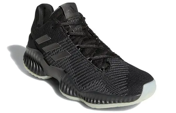 Adidas Pro Bounce 2018 Low Athletic Sneakers - Black