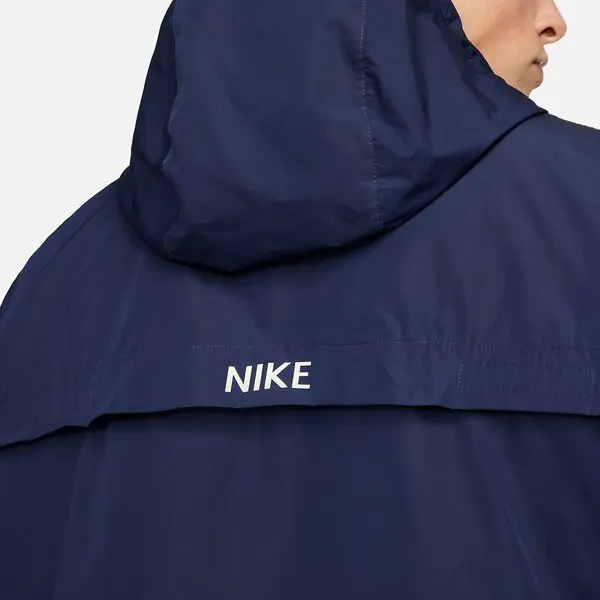 Nike Circa Lined Anorak Jacket - Blue/white