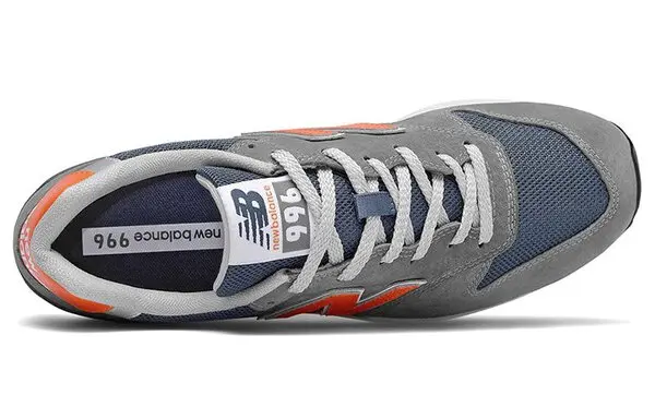 NEW BALANCE 996 Sneakers - Grey/orange