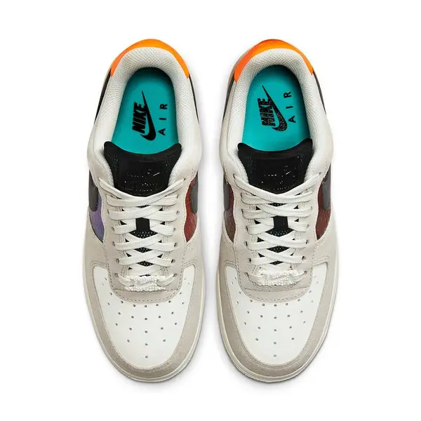 Nike Force 1 Low Iridescent Snakeskin Sneakers