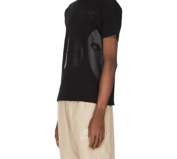 Play Comme Des Garcon Three Hearts T-shirt
