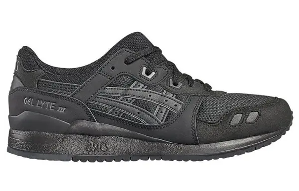 Asics Gel Lyte Iii "triple " Sneakers - Black