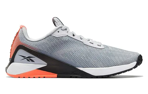 REEBOK Nano X1 Grit Athletic Sneakers - Grey/orange