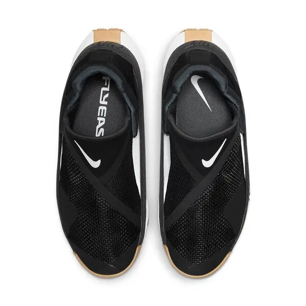 Nike Go Flyease Low Top Sneakers - Black/brown