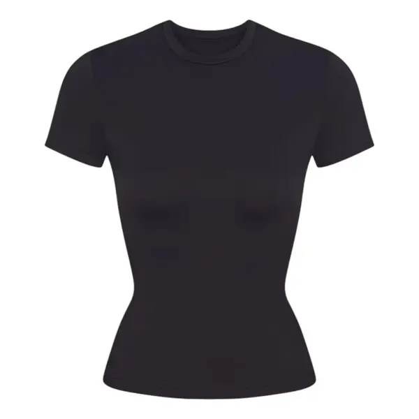 Nike X Skims Matte Padded T-shirt - Obsidian