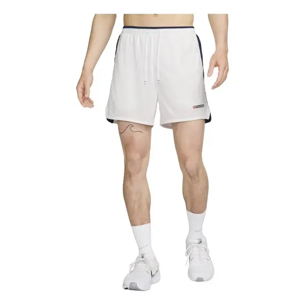 Nike Track Club Dri-fit 5-inch Shorts - White/black