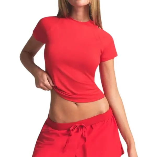 Nike X Skims Airy Baby T-shirt - Ruby