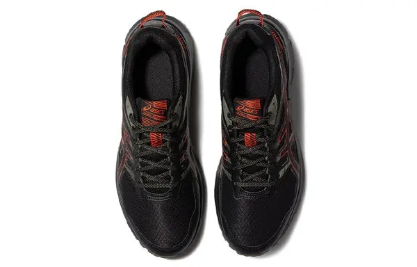 Asics Trail Scout 2 Athletic Sneakers - Black/red
