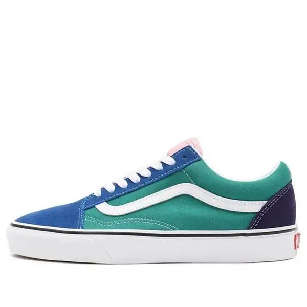 VANS Old Skool "retro Court" Sneakers - Blue/green