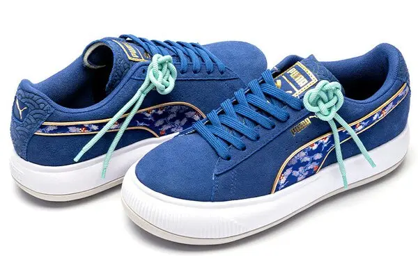 PUMA Mayu Kimono X Suede Sneakers