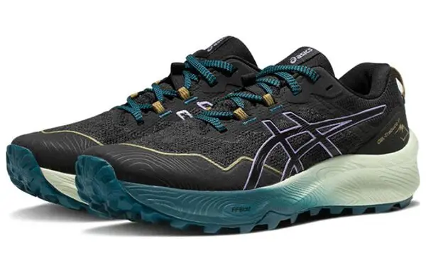 Asics Gel-trabuco 11 Trail Running Shoes - Black/blue/purple