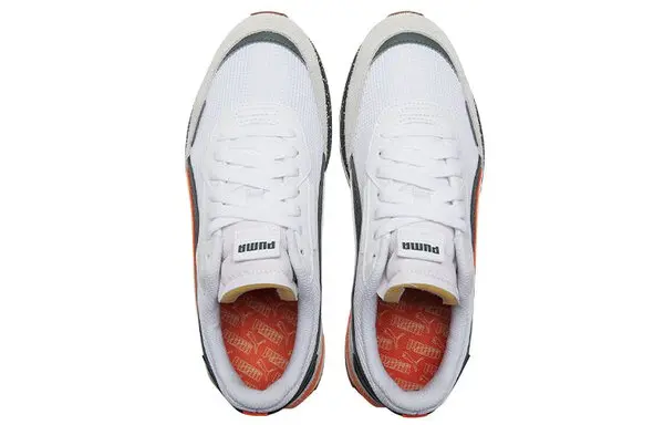 PUMA City Rider "map Out" Sneakers - White/blue/