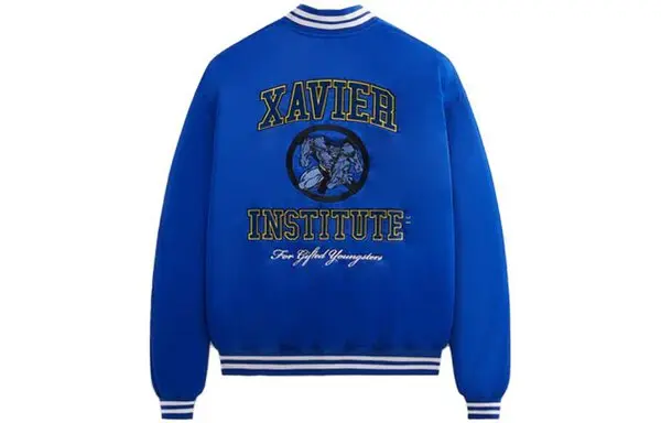 Kith For X-men Beast Satin Bomber Jacket - Cyclone