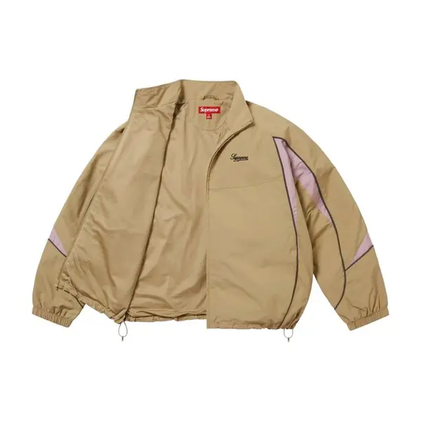Supreme Contrast Piping Track Jacket