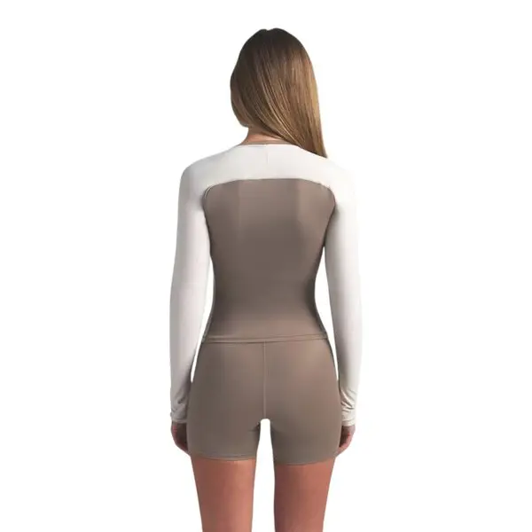 Nike X Skims Shine High-waisted 5" Biker Shorts - Truffle/stone