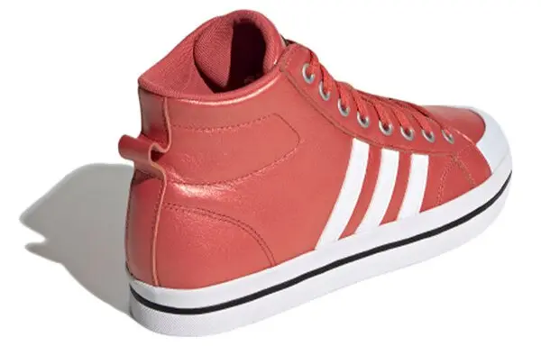 Adidas Neo Bravada Mid Top Sneakers - Red/white