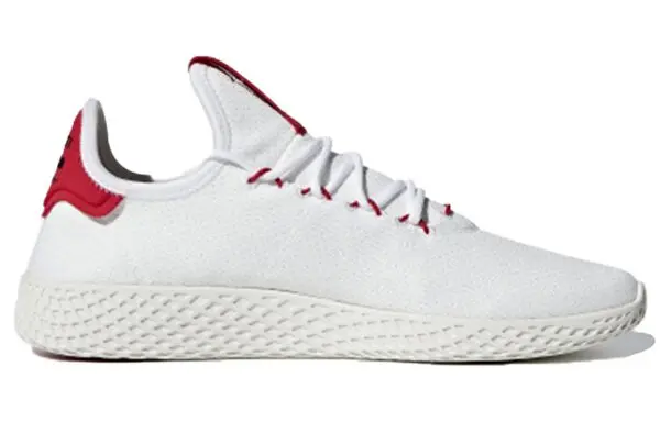 Adidas Pharrell Williams X Tennis Hu Sneakers - White/red