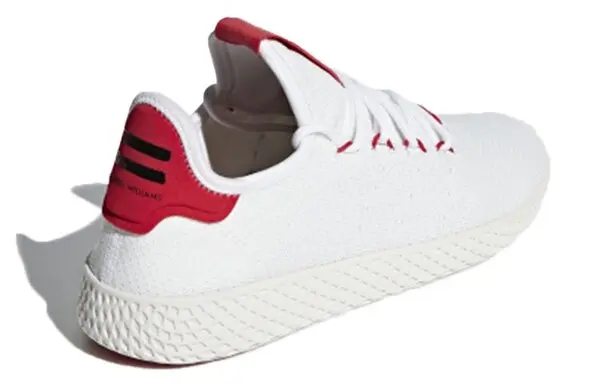 Adidas Pharrell Williams X Tennis Hu Sneakers - White/red