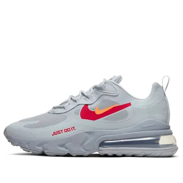 Nike Max 270 React Sneakers - Grey/red